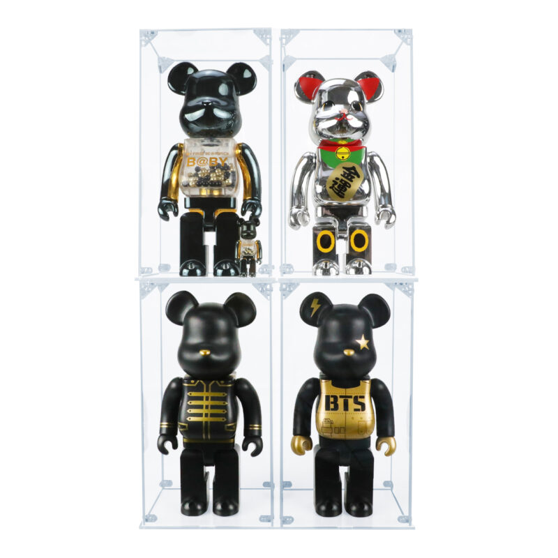 Display Case for Bearbrick 400% (Clear Base)