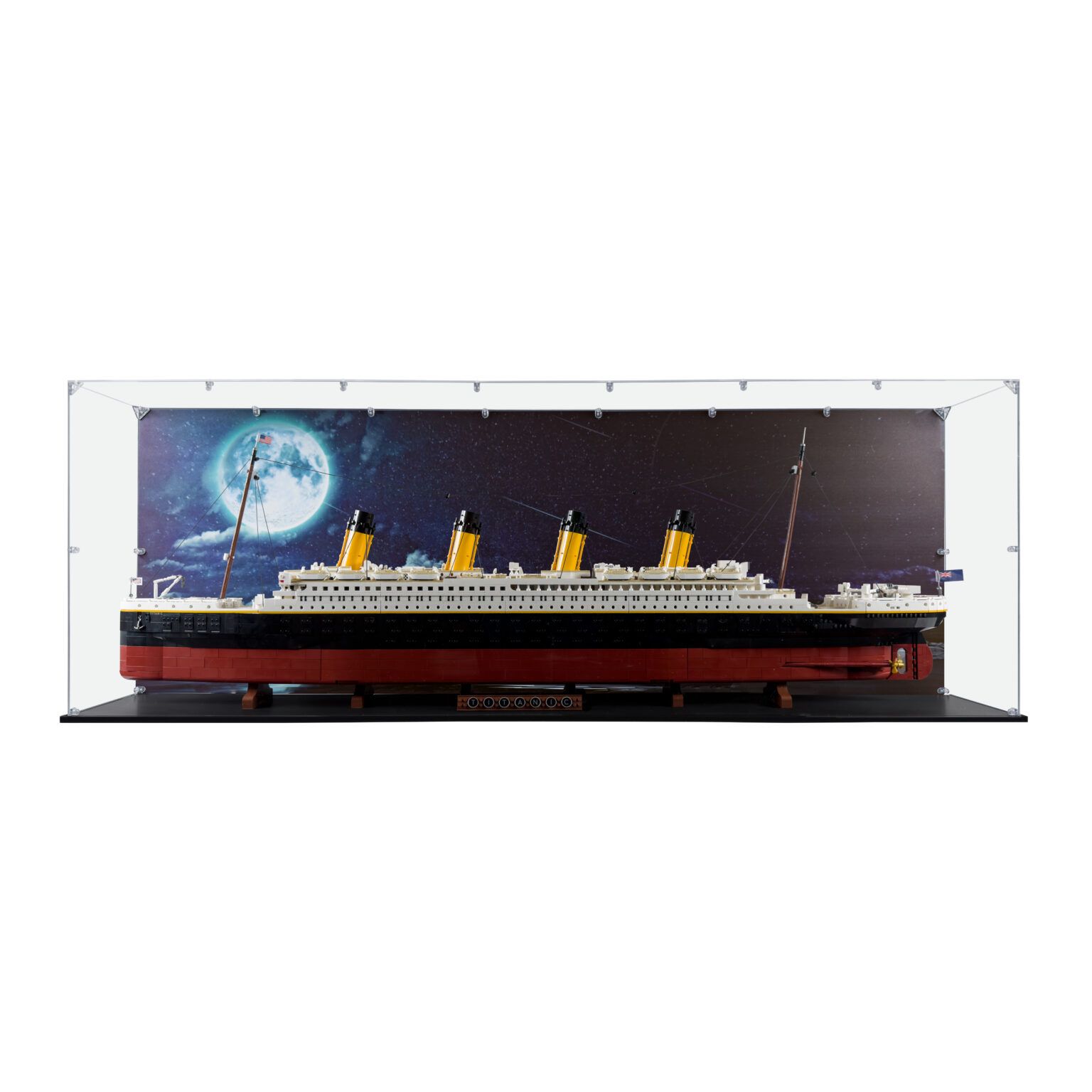 Display Case for LEGO Titanic #10294 (Frozen Sea)