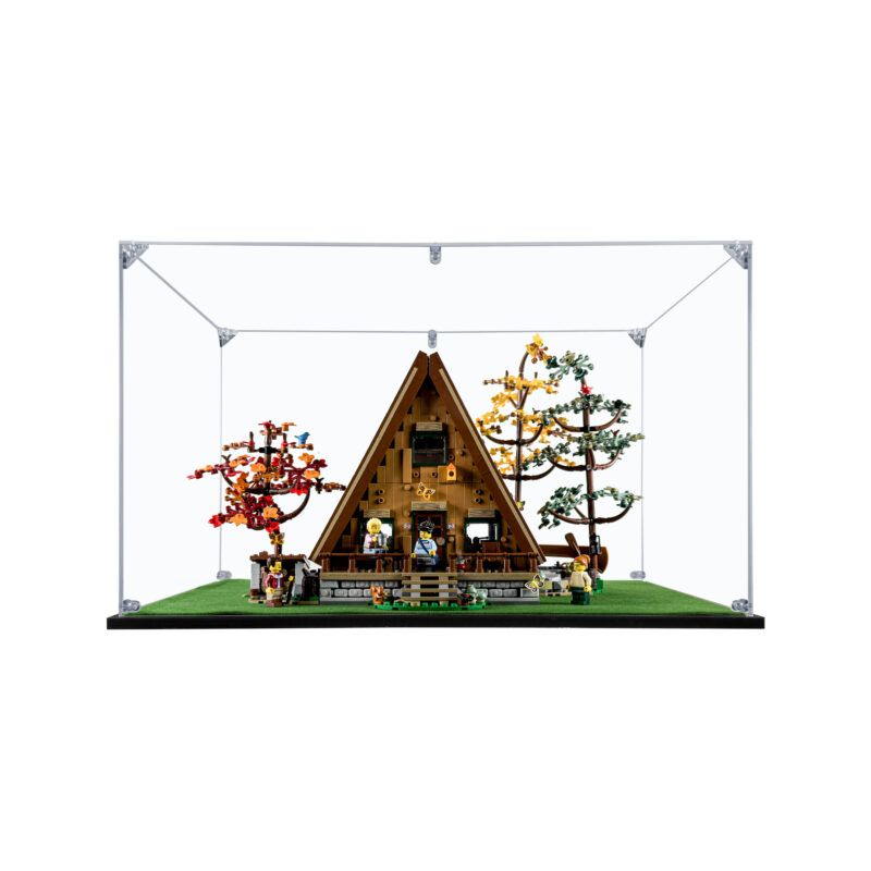 Display Case for LEGO A-Frame Cabin #21338