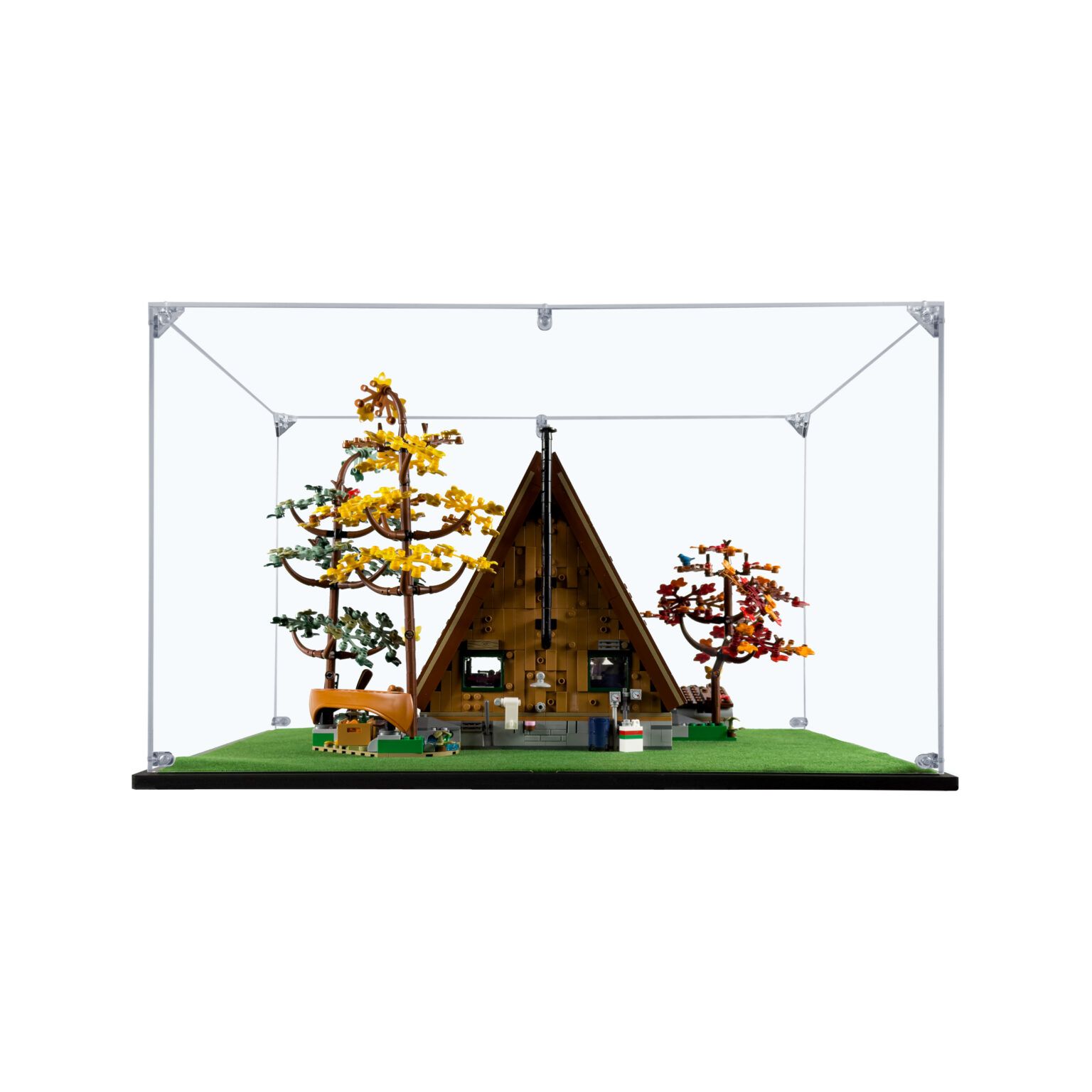 Display Case for LEGO A-Frame Cabin #21338