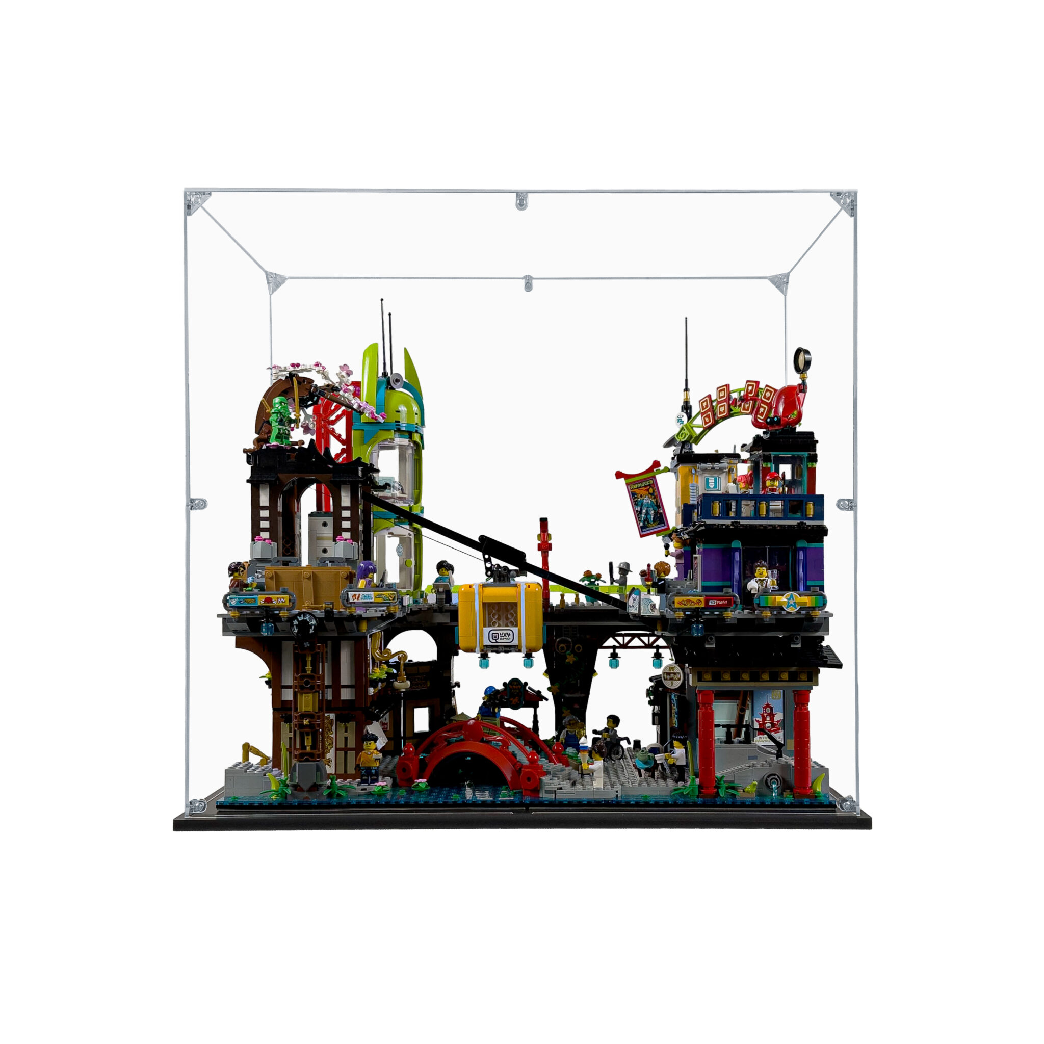 Display Case for LEGO NINJAGO City Markets #71799