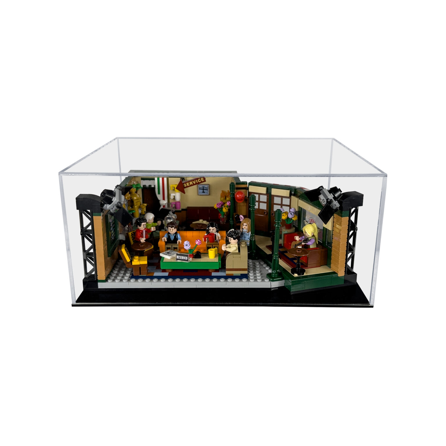 U-Series Assembly-Free Display Case for LEGO Central Perk #21319