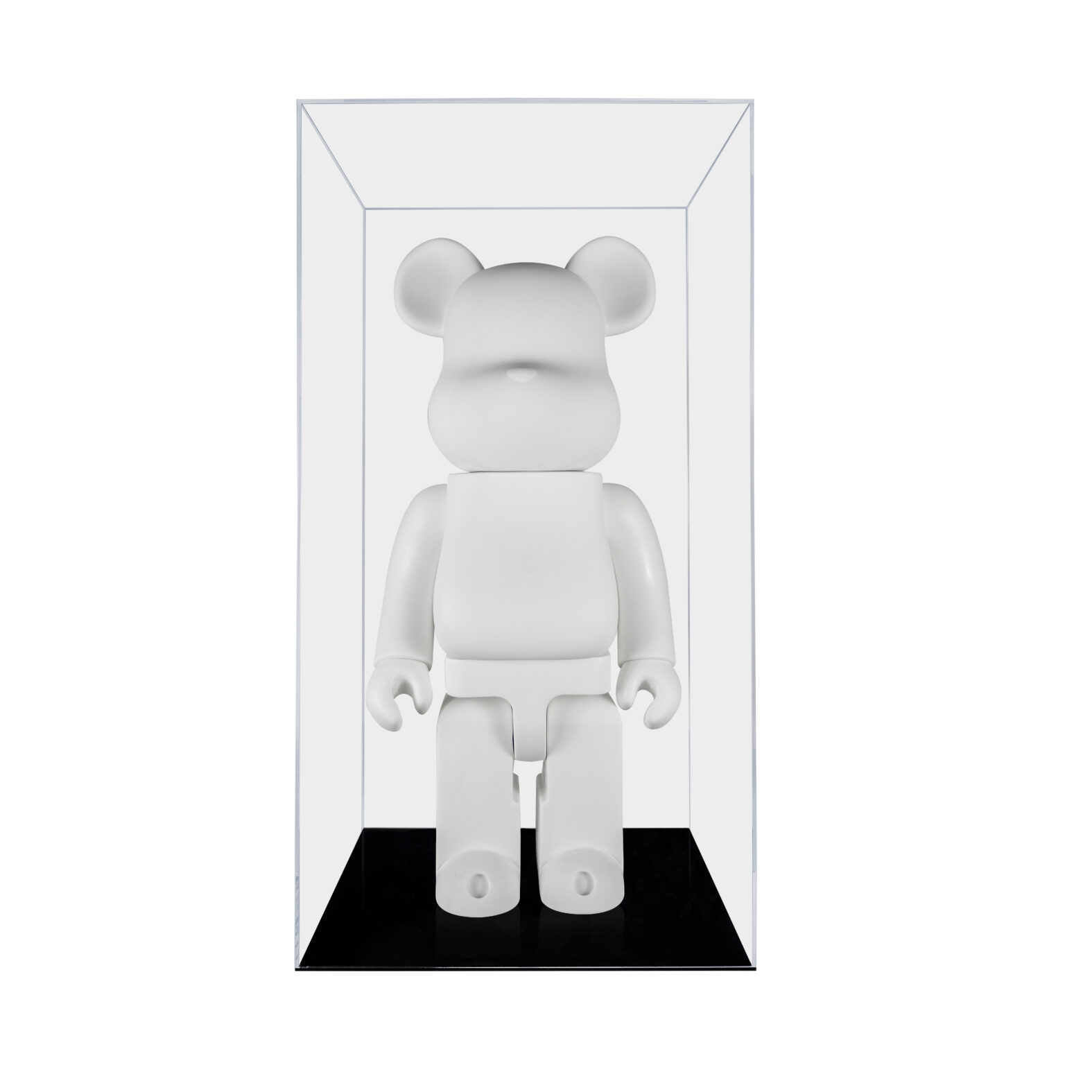 U-Series Assembly-Free Display Case for Bearbrick 1000% (Black Base)