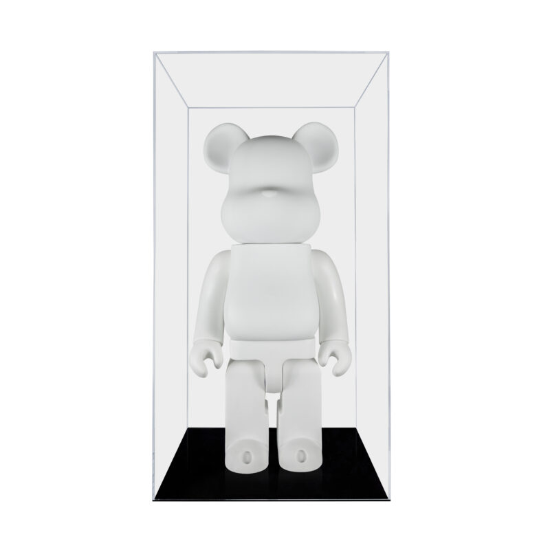 U-Series Assembly-Free Display Case for Bearbrick 1000% (Black Base)