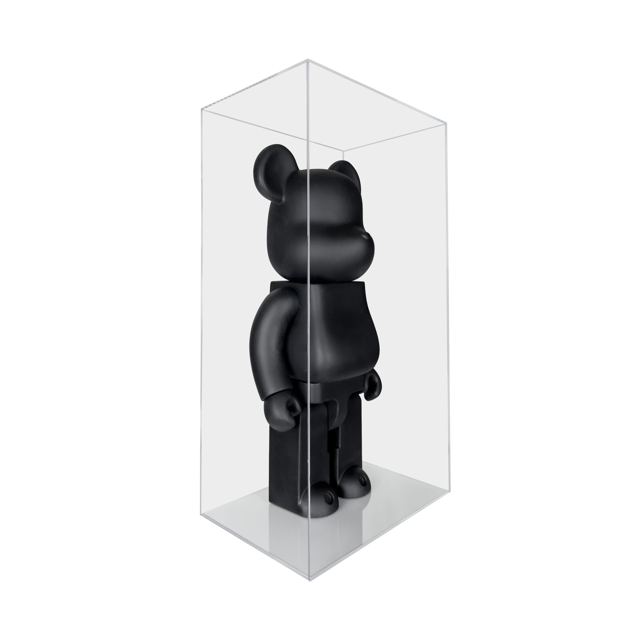 U-Series Assembly-Free Display Case for Bearbrick 1000% (Clear Base)