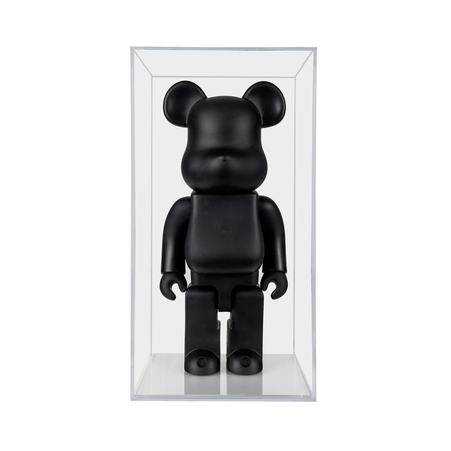 U-Series Assembly-Free Display Case for Bearbrick 400% (Clear Base)