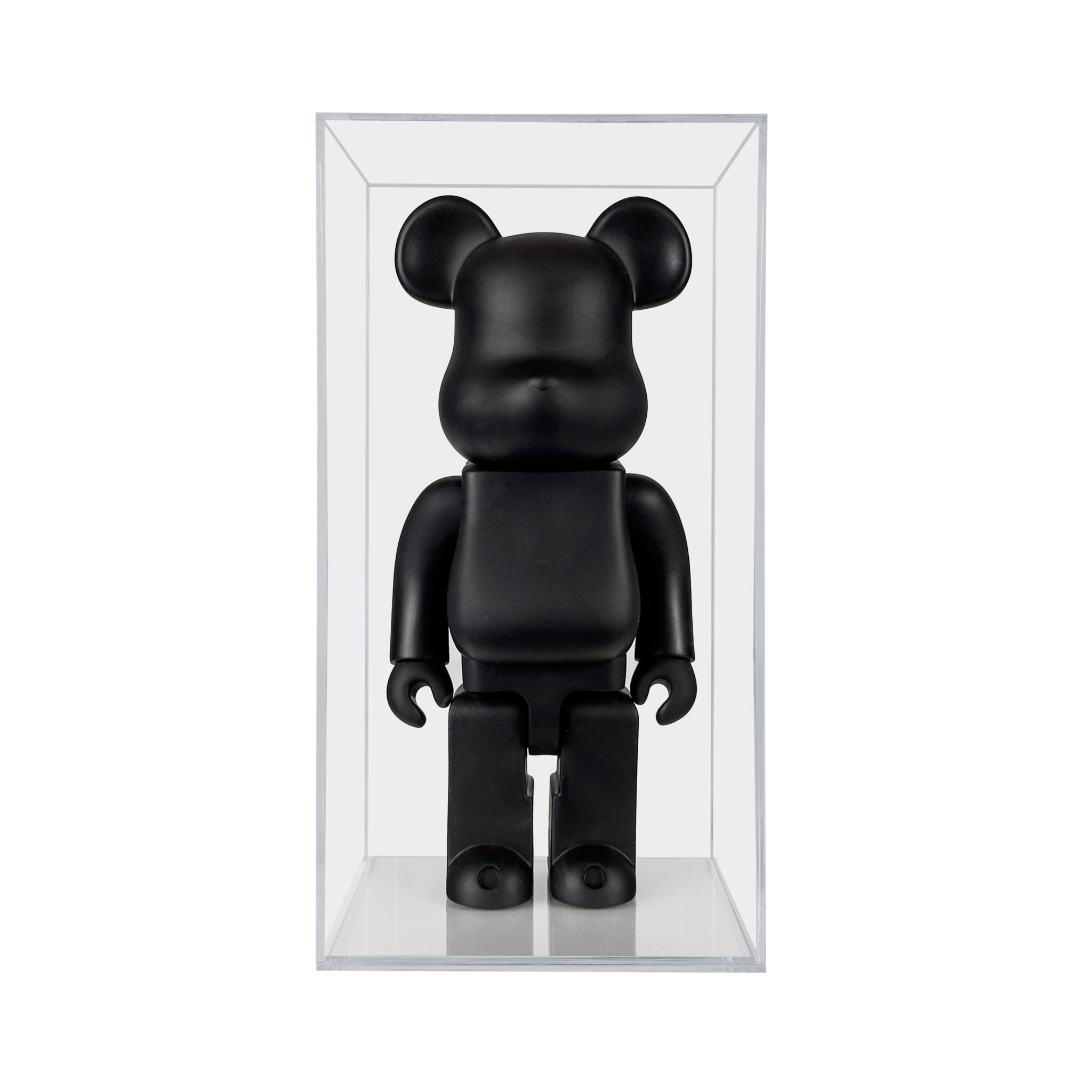 U-Series Assembly-Free Display Case for Bearbrick 400% (Clear Base)