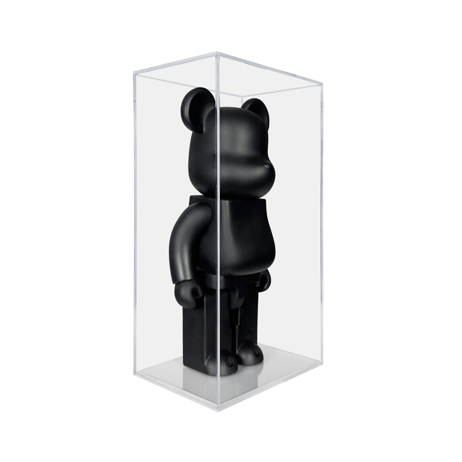 U-Series Assembly-Free Display Case for Bearbrick 400% (Clear Base)