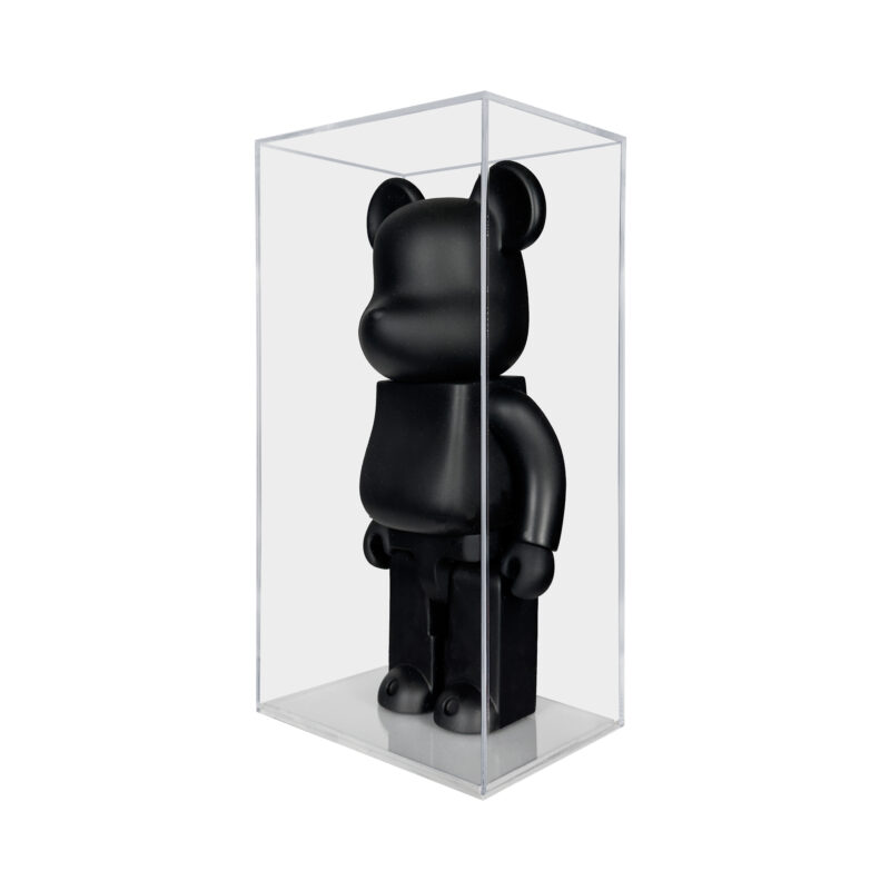 U-Series Assembly-Free Display Case for Bearbrick 400% (Clear Base)