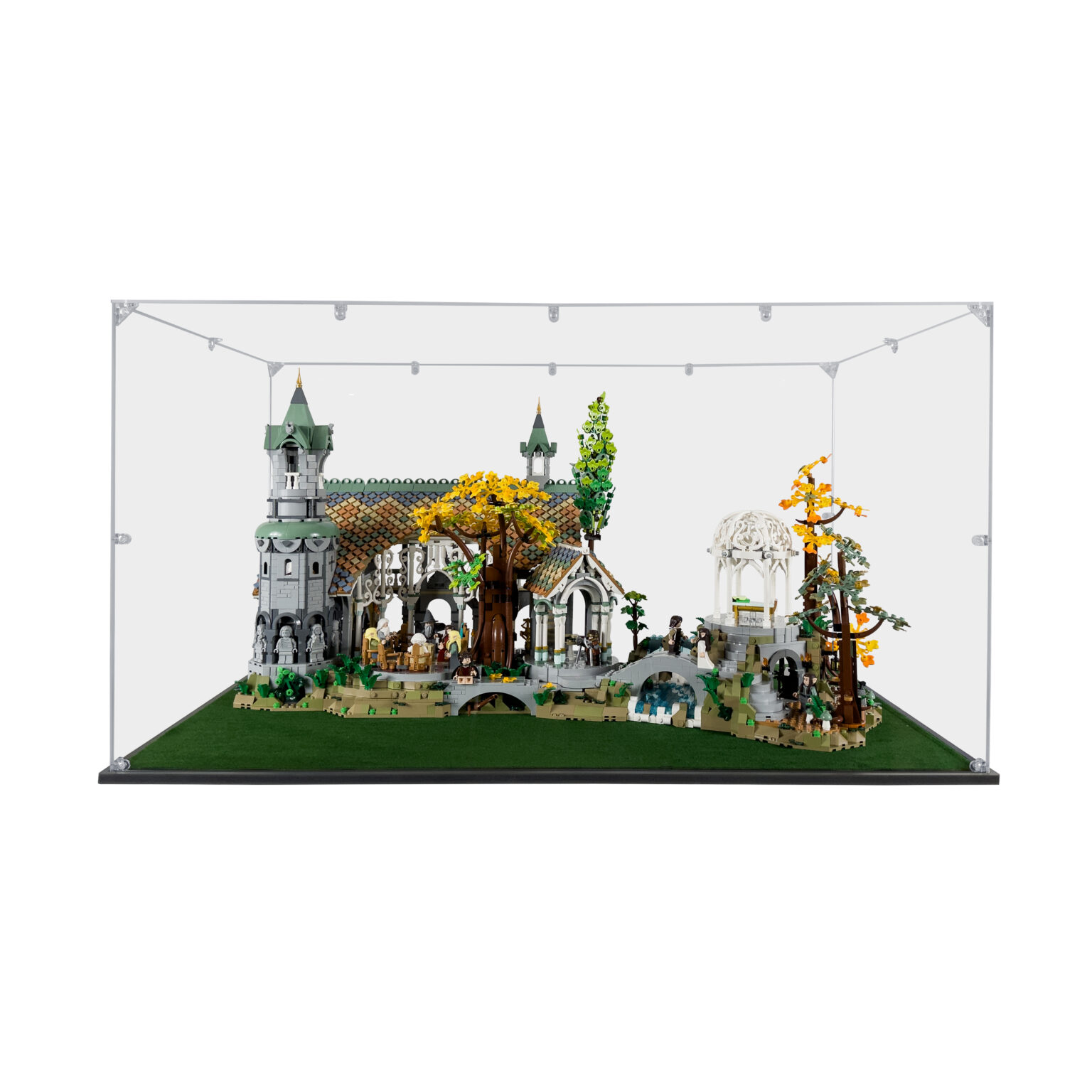 Display Case for LEGO THE LORD OF THE RINGS: RIVENDELL #10316