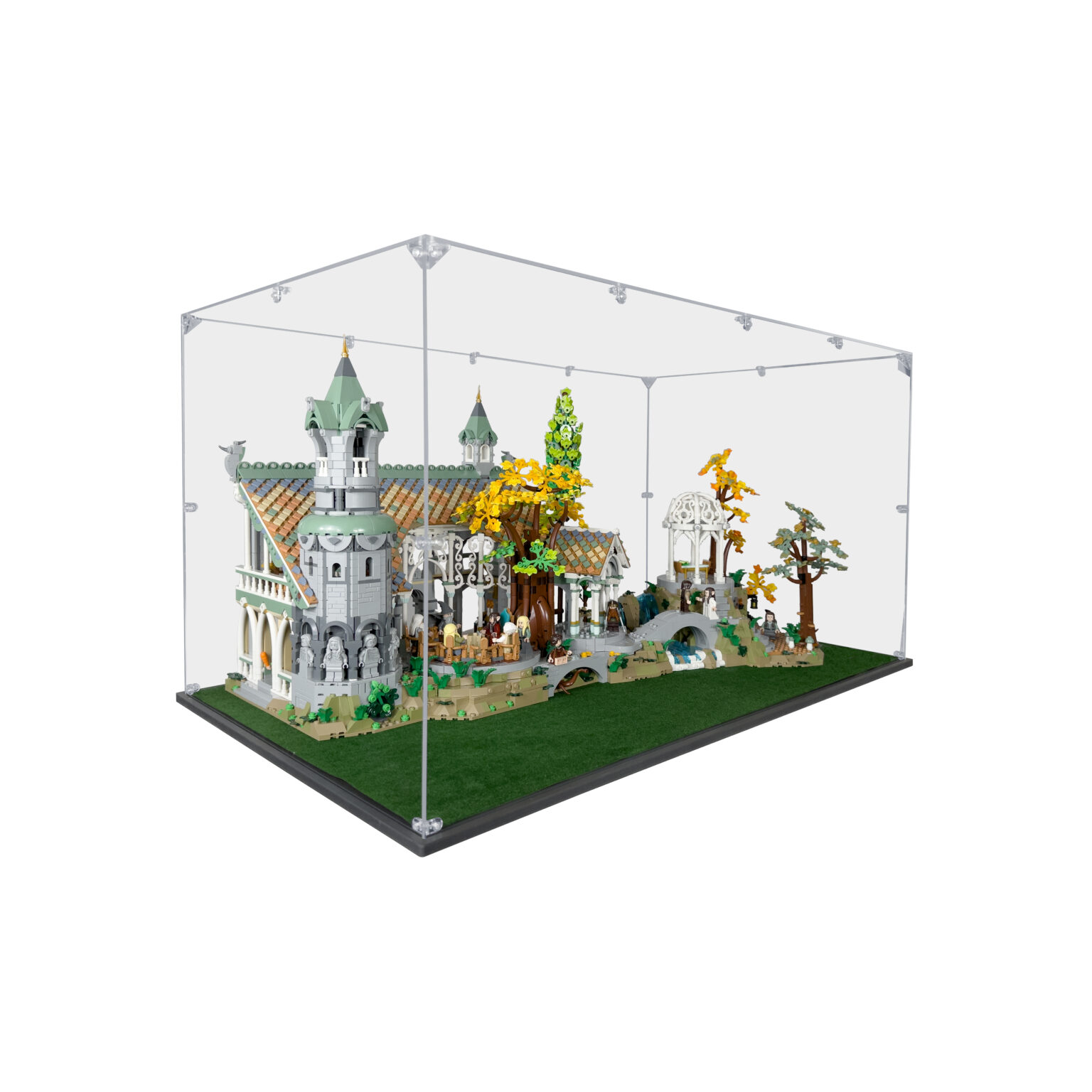 Display Case for LEGO THE LORD OF THE RINGS: RIVENDELL #10316