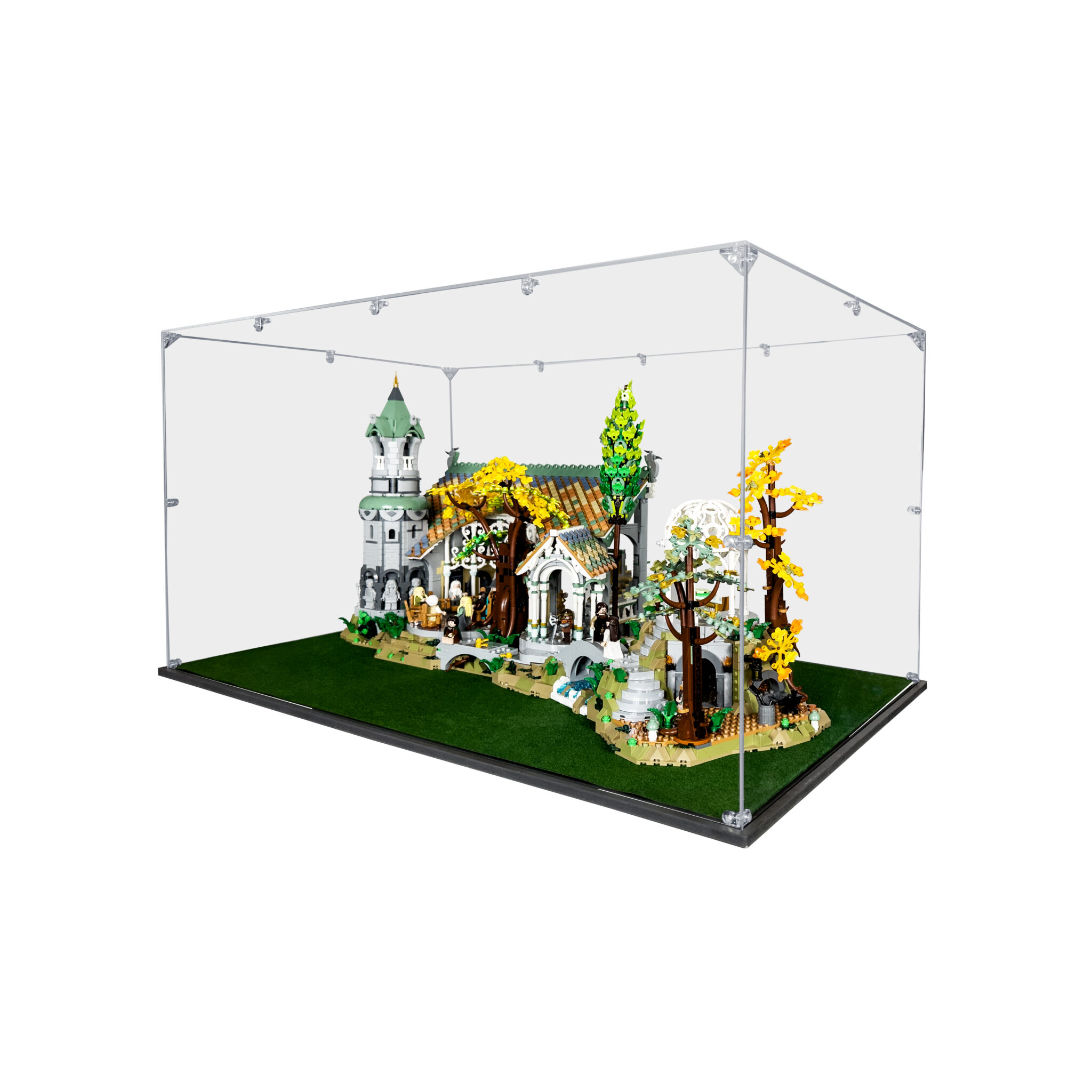 Display Case for LEGO THE LORD OF THE RINGS: RIVENDELL #10316