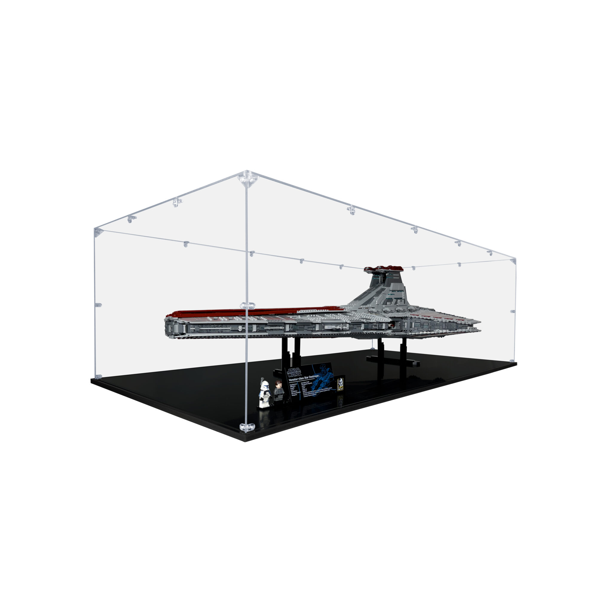 Display Case for LEGO Venator-Class Republic Attack Cruiser #75367