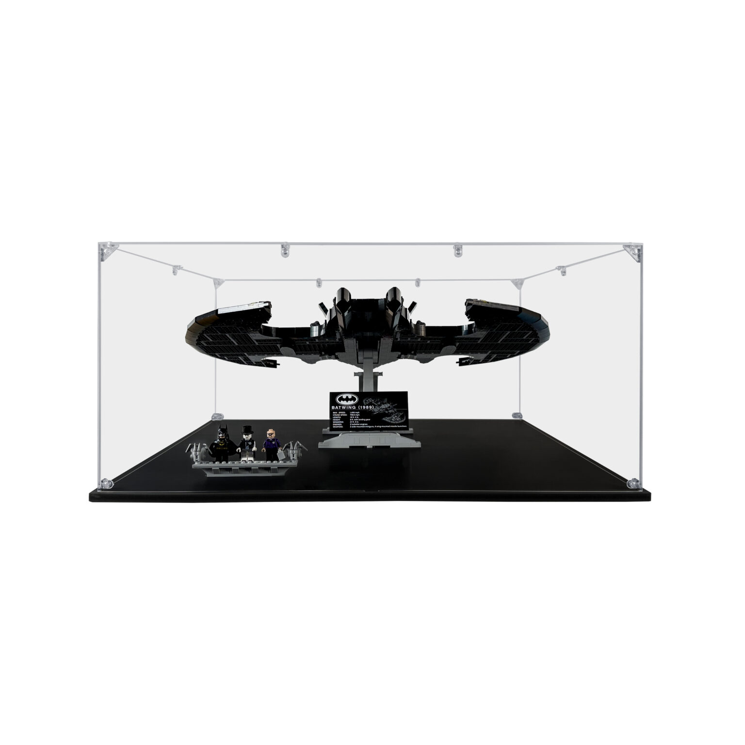 Display Case for LEGO 1989 Batwing #76161
