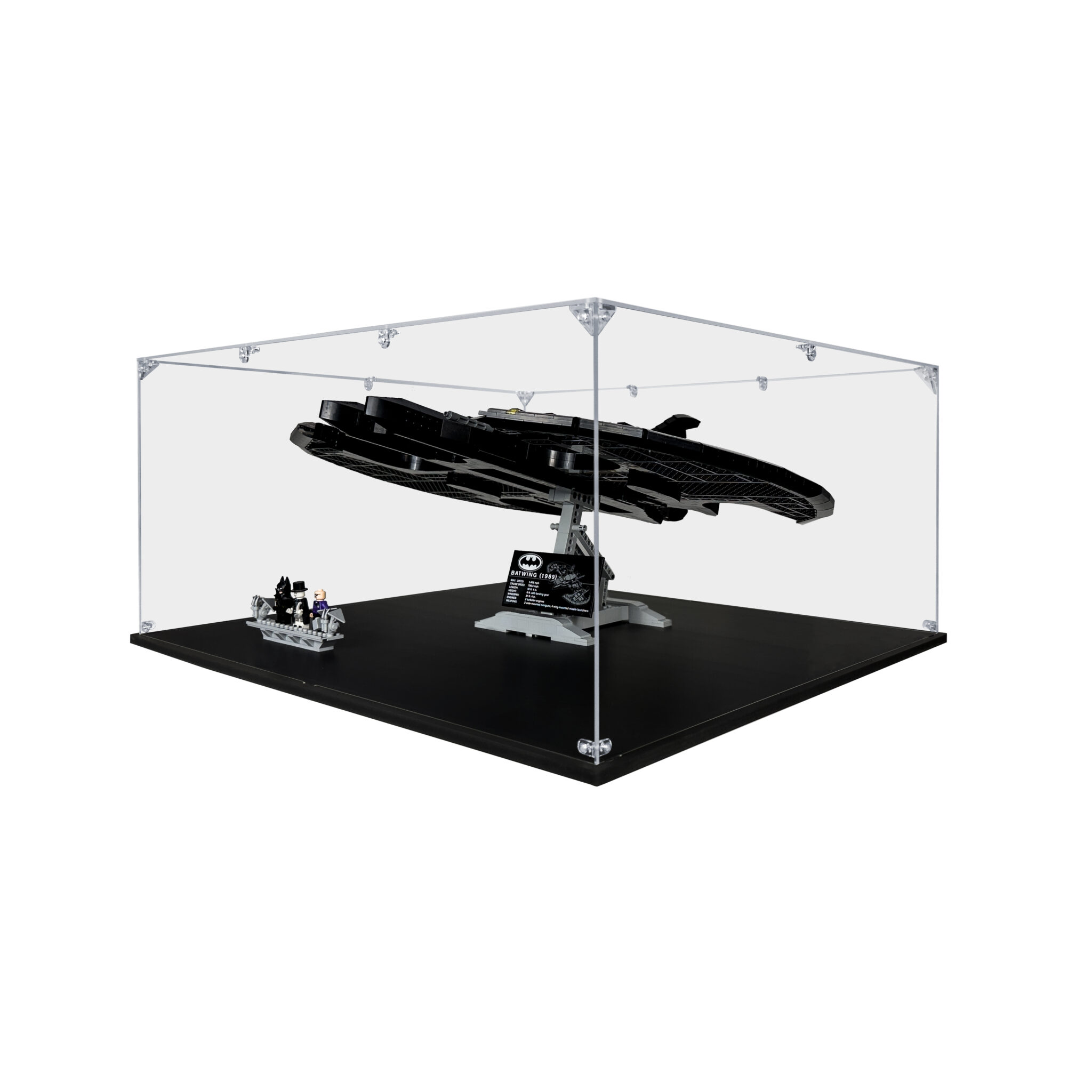 Display Case for LEGO 1989 Batwing #76161