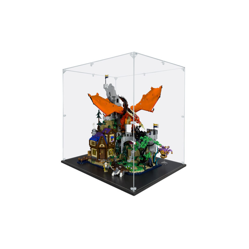 Display Case for LEGO Dungeons & Dragons: Red Dragon's Tale #21348