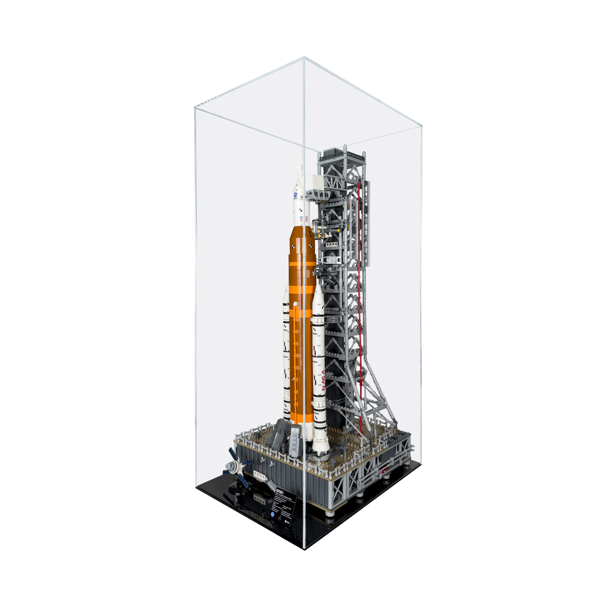 U-Series Assembly-Free Display Case for LEGO NASA Artemis Space Launch ...