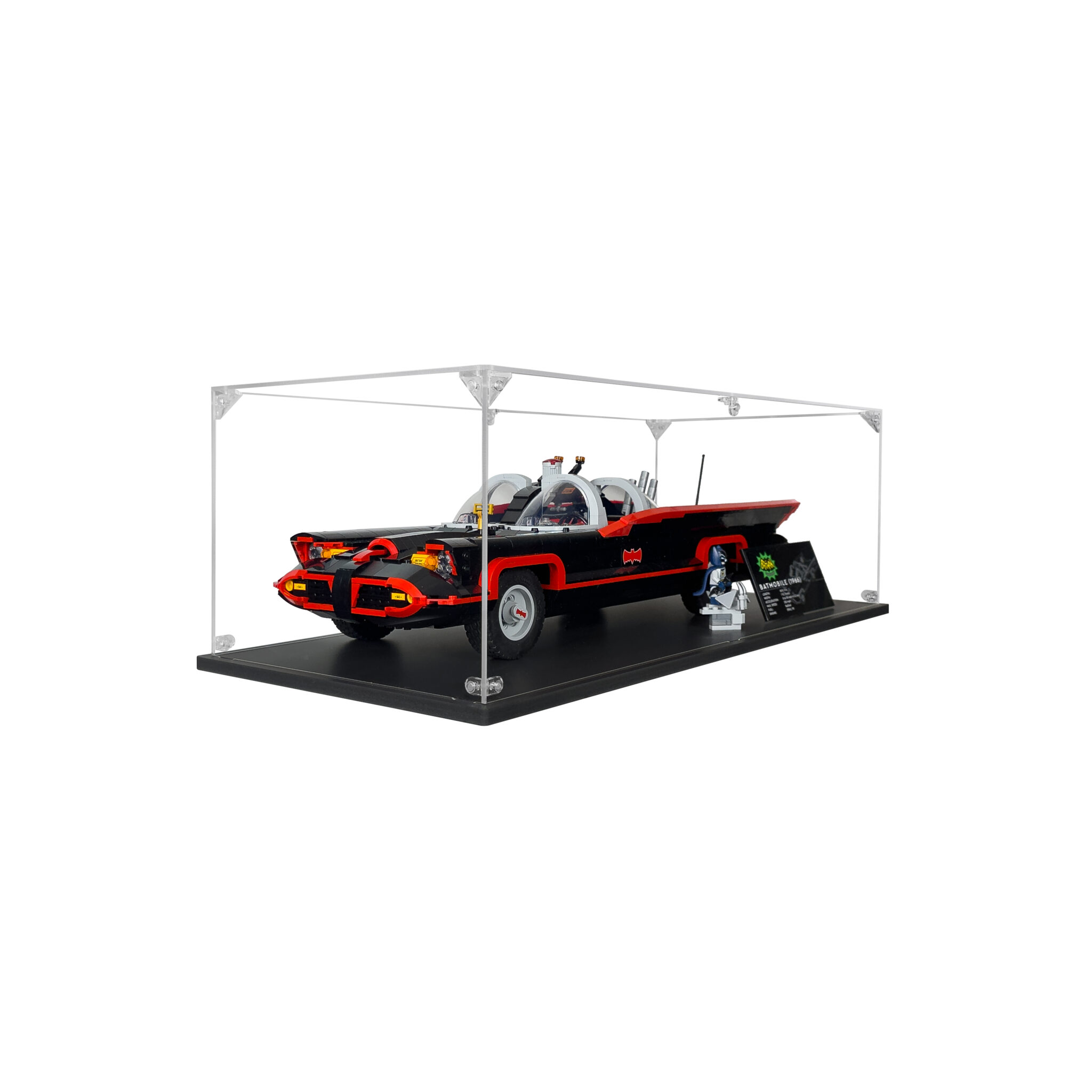 Display Case for LEGO Batman: The Classic TV Series Batmobile #76328