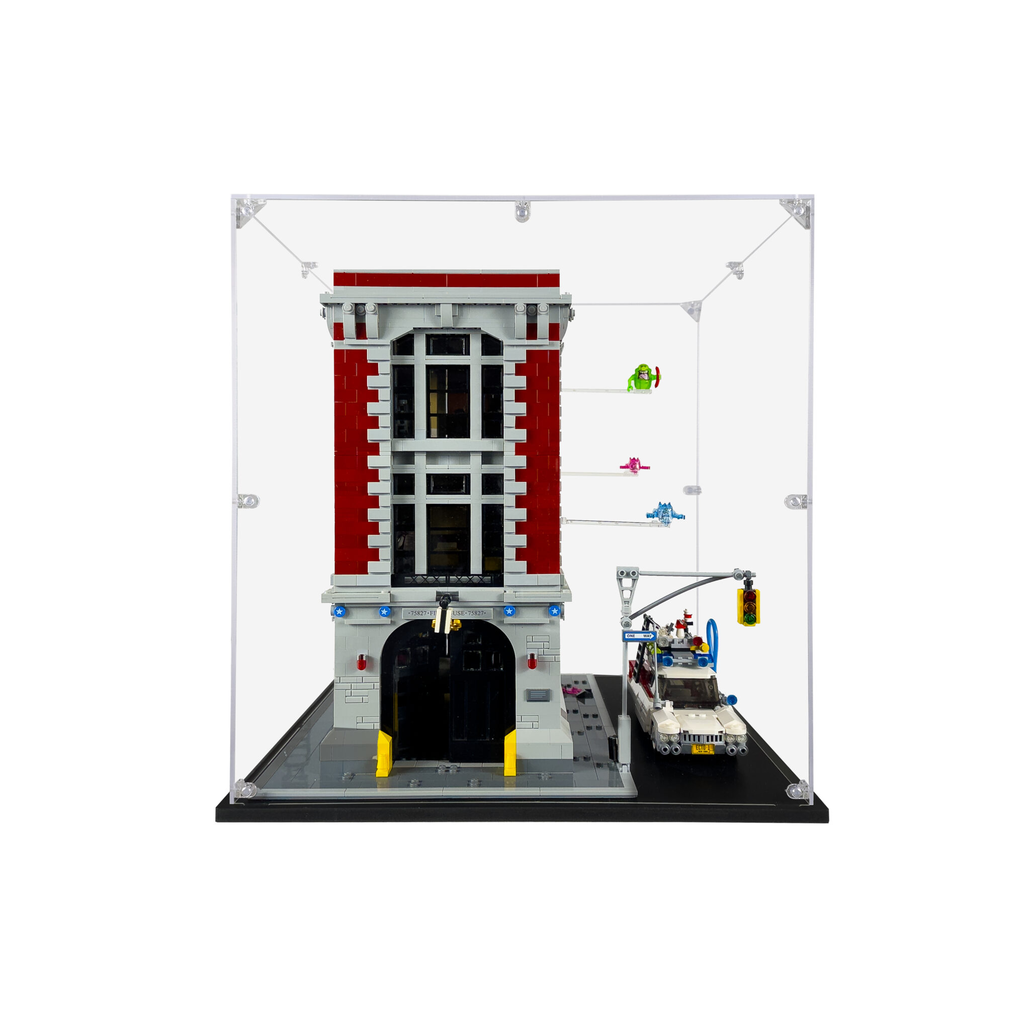 Display Case for LEGO Firehouse Headquarters #75827