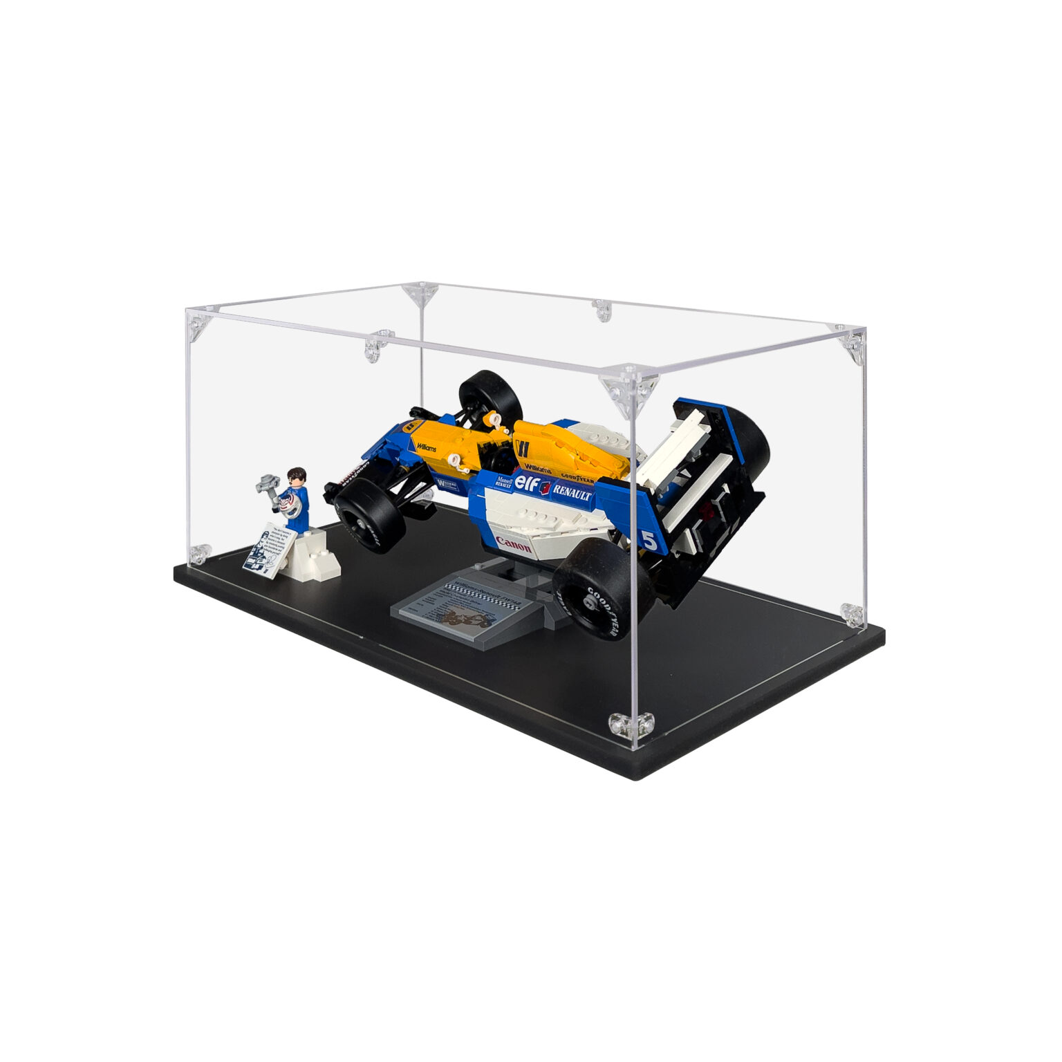 Display Case for LEGO Williams Racing FW14B & Nigel Mansell #10353
