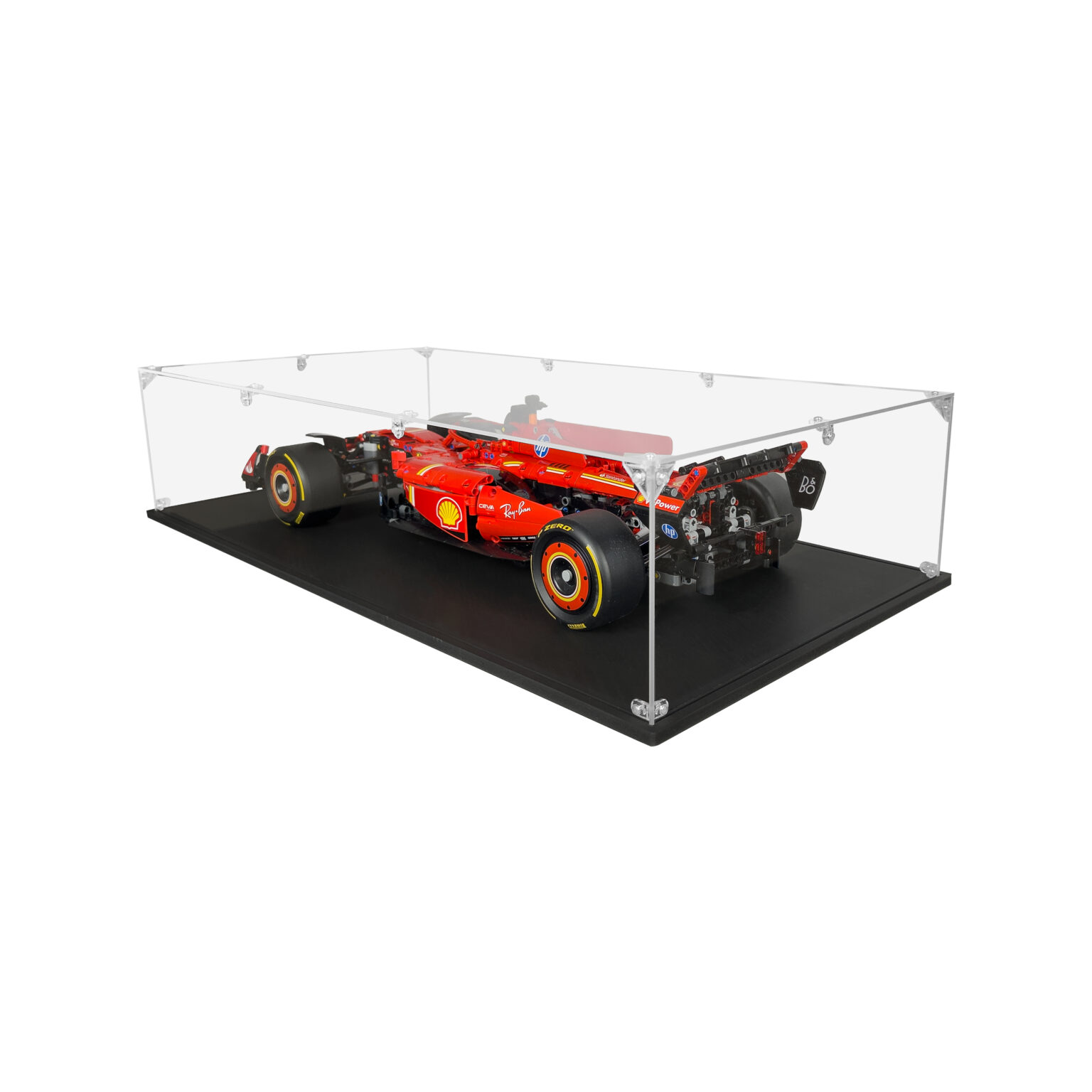 Display Case for LEGO Ferrari SF-24 F1 Car #42207